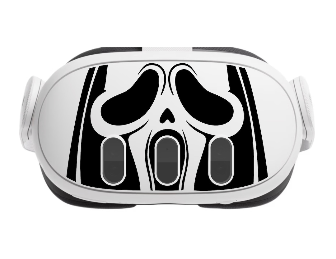 Ghostface Meta Quest 3 Skin, Meta Quest 3, Oculus Quest, VR Headset ...