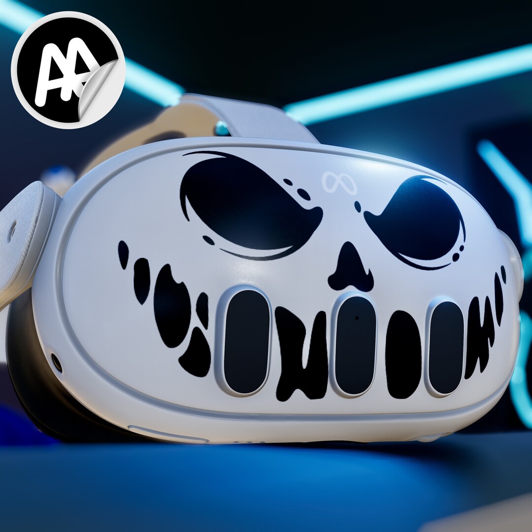 Skin Skull Meta Quest 3 Meta Quest 3 Oculus Quest Casque - Etsy UK