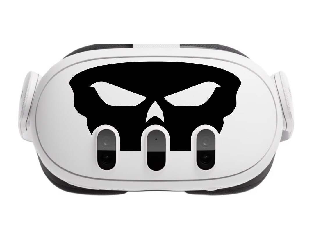 Skin Skull Meta Quest 3, Meta Quest 3, Oculus Quest, VR Headset, Decal ...