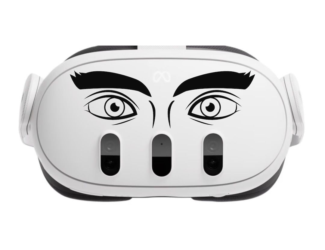 Skin Eyes Meta Quest 3, Meta Quest 3, Oculus Quest, VR Headset, Decal ...