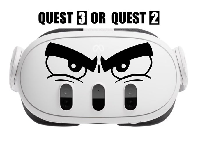 Skin Angry Eyes 3 Meta Quest 3, Meta Quest 3, Oculus Quest, VR Headset ...