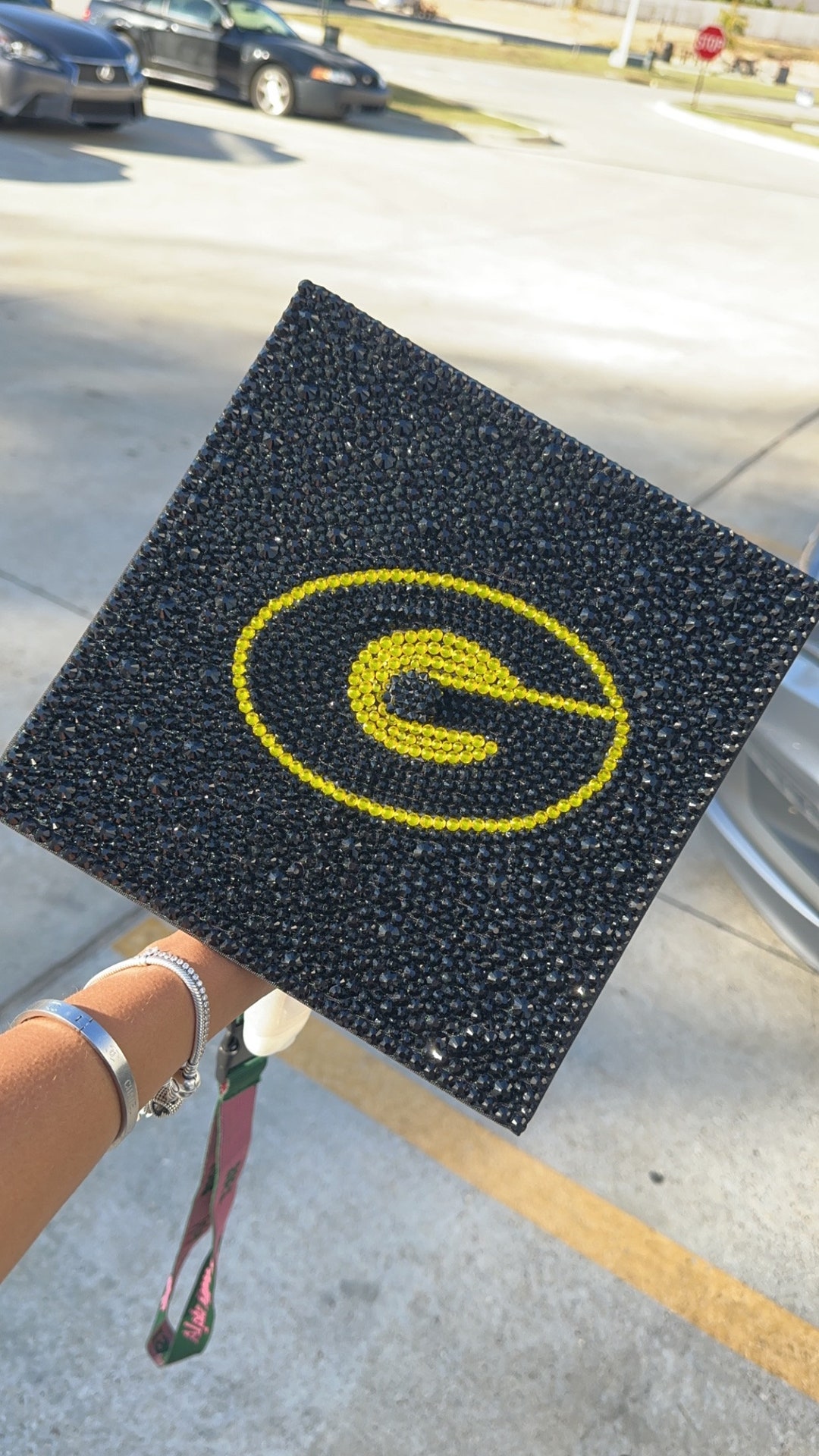 Rhinestone Graduation Cap - Etsy