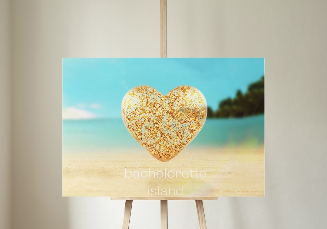 Bachelorette Party Welcome Sign Love Island Theme Printable - Etsy