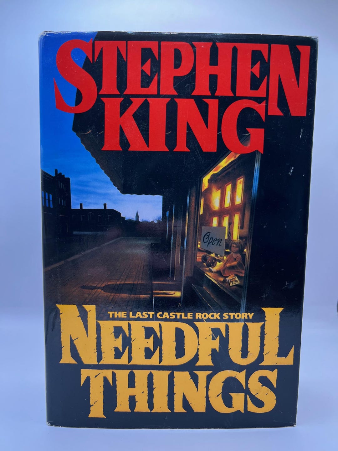 Needful Things by Stephen King *first Edition Book Club - Etsy