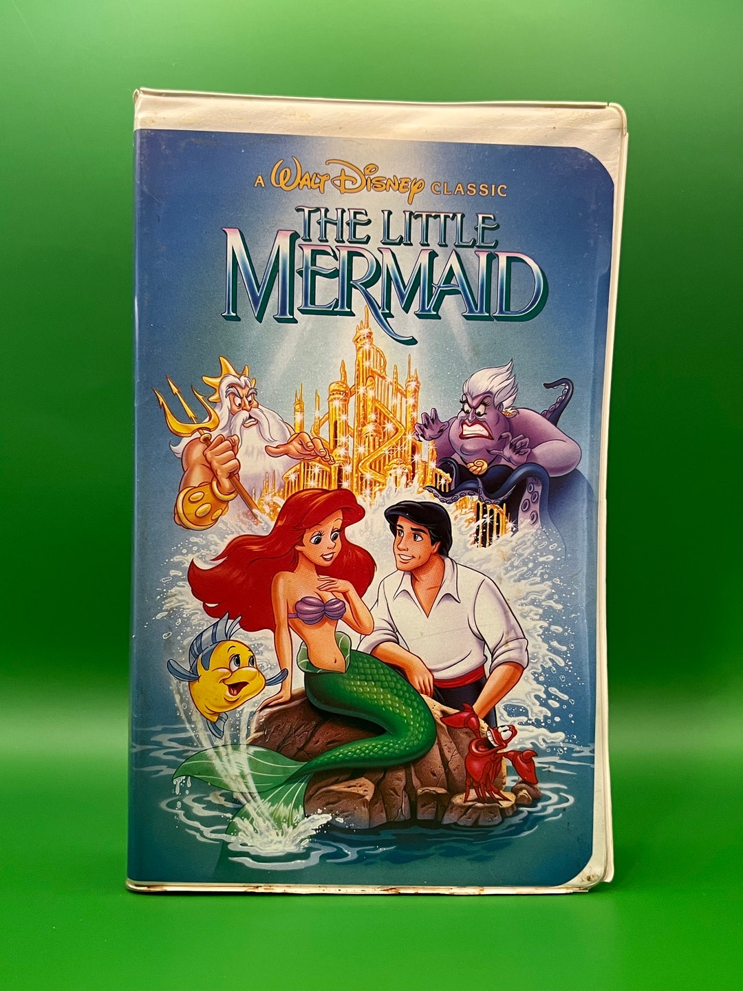 Little Mermaid Original 1989 Black Diamond VHS With Controversial ...
