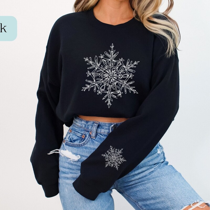 Snowflake Shirt - Etsy