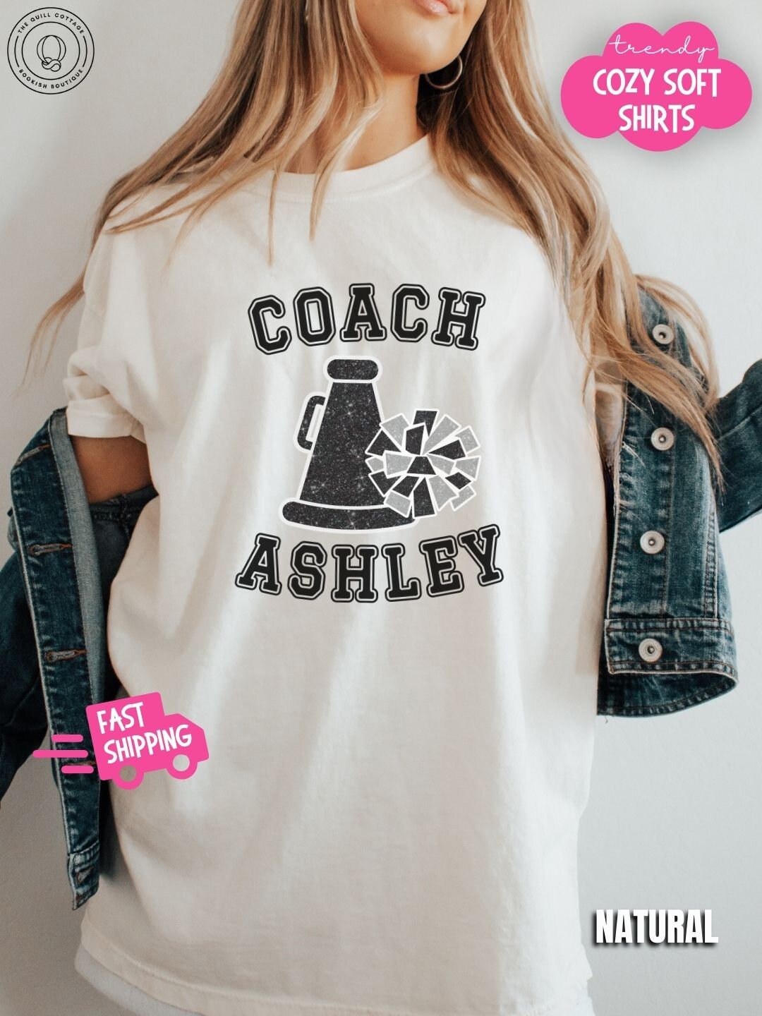 Custom Cheerleading Coach Shirt for Game Day Cheer Coach Shirt Gift ...
