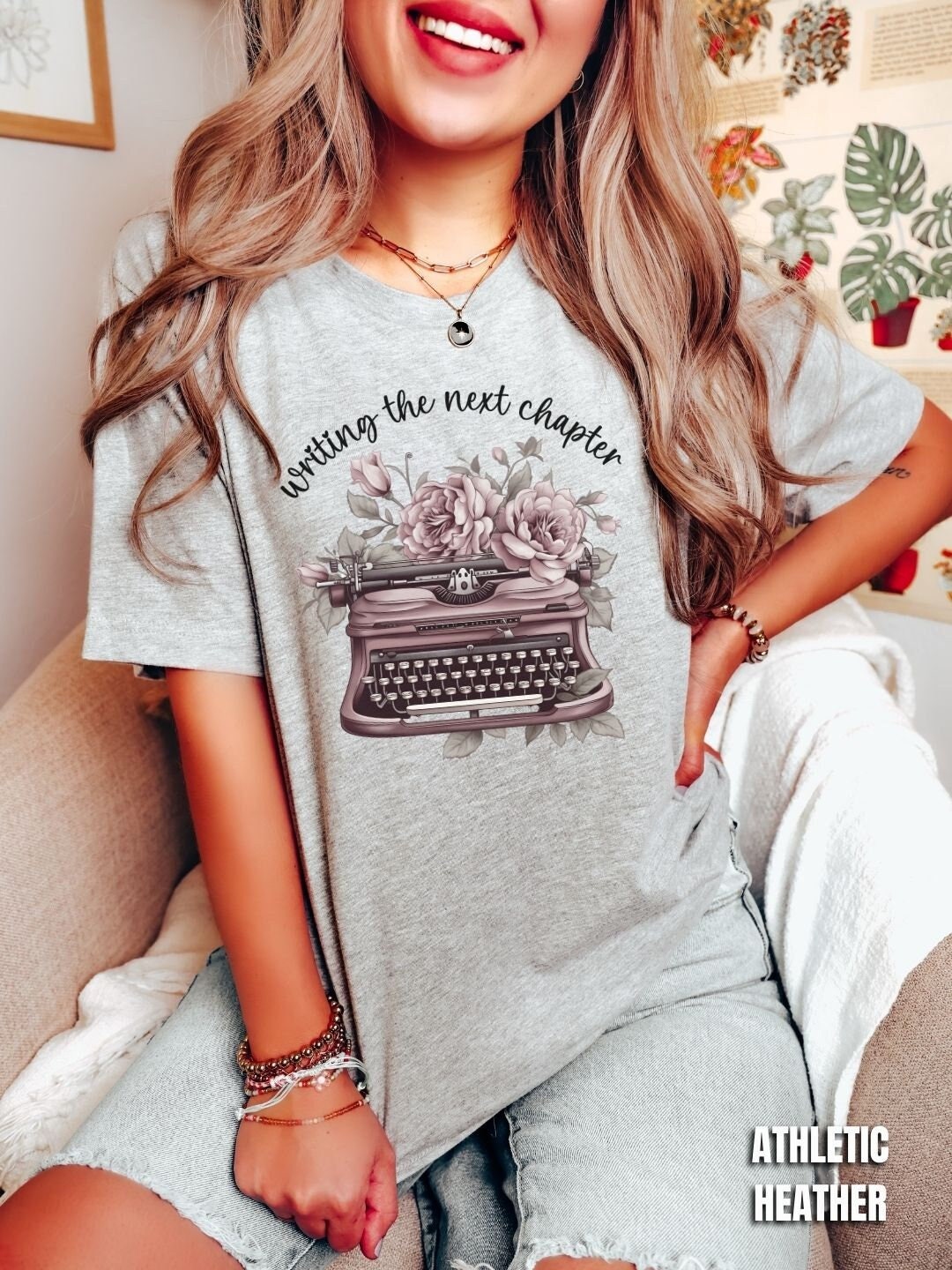 Writing the Next Chapter Shirts for Book Lover Gift for Friend Bookish ...