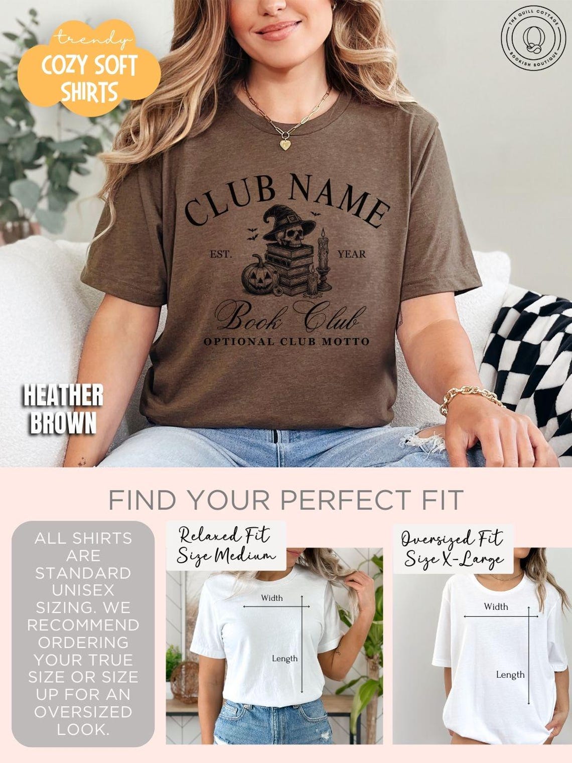 Book Club Personalized Shirts Custom Bookish Halloween Shirt Horror ...