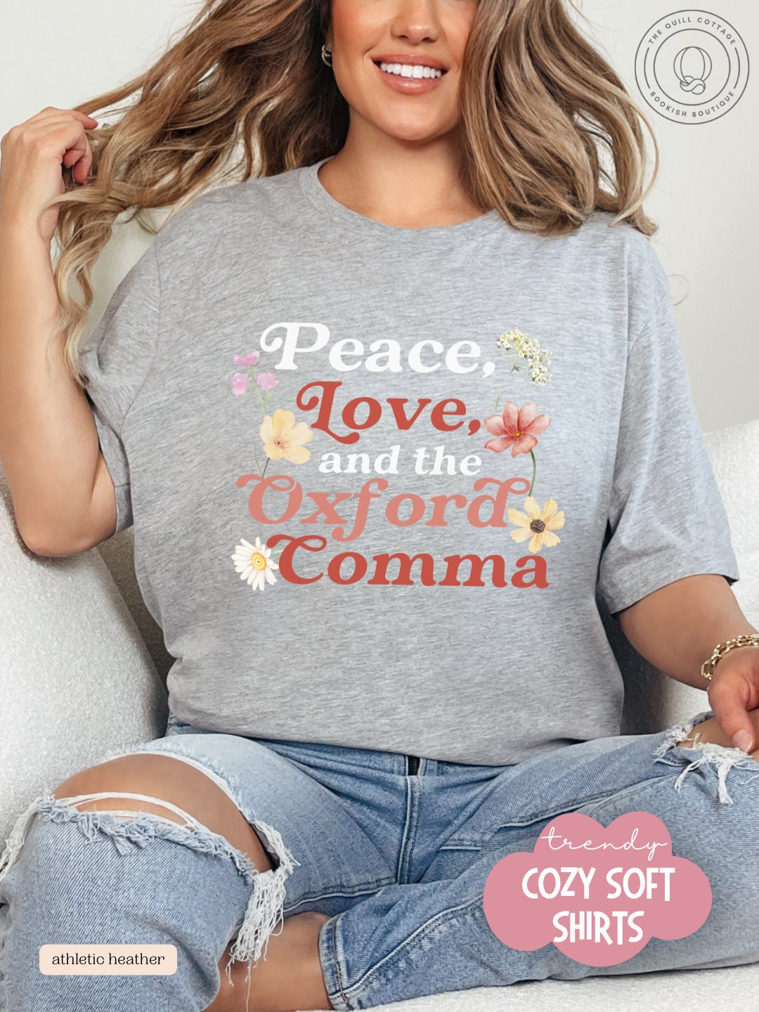 The Oxford Comma, Oxford Comma Society Shirt, Funny Grammar Shirt ...