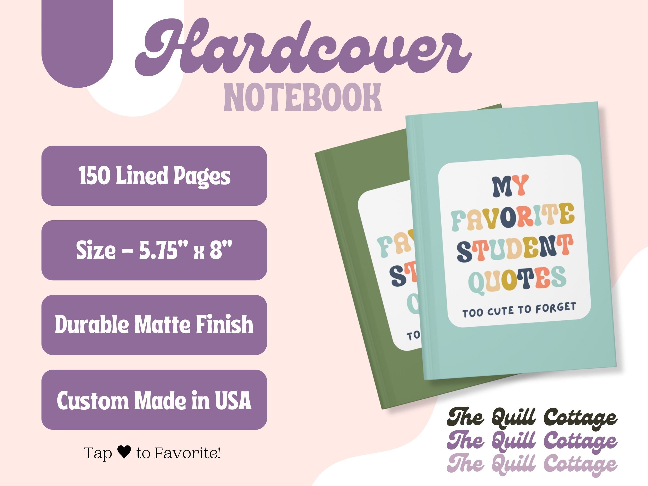 Teacher Gift Journal Notebook Gift for End of Year Teacher Appreciation ...