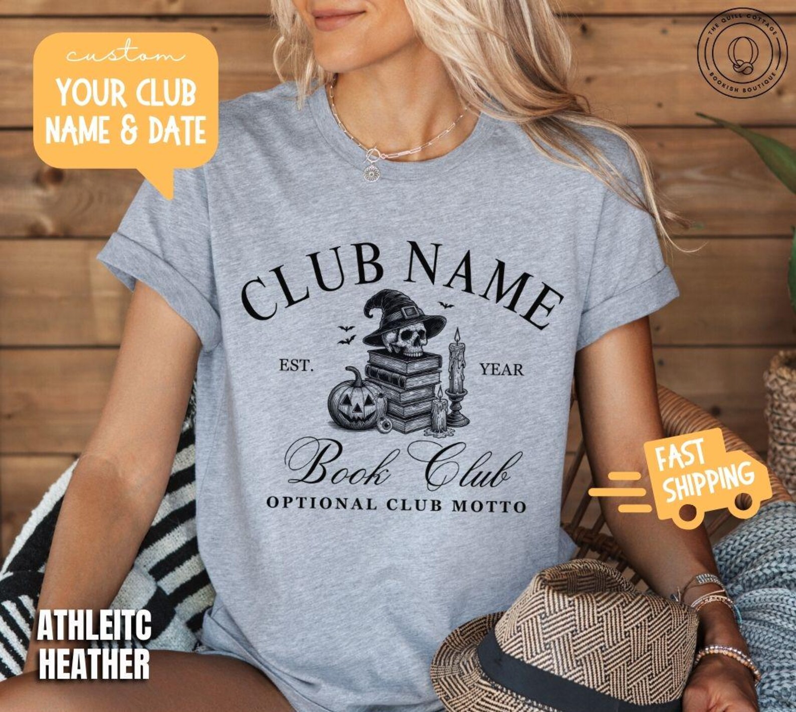 Book Club Personalized Shirts Custom Bookish Halloween Shirt Horror ...
