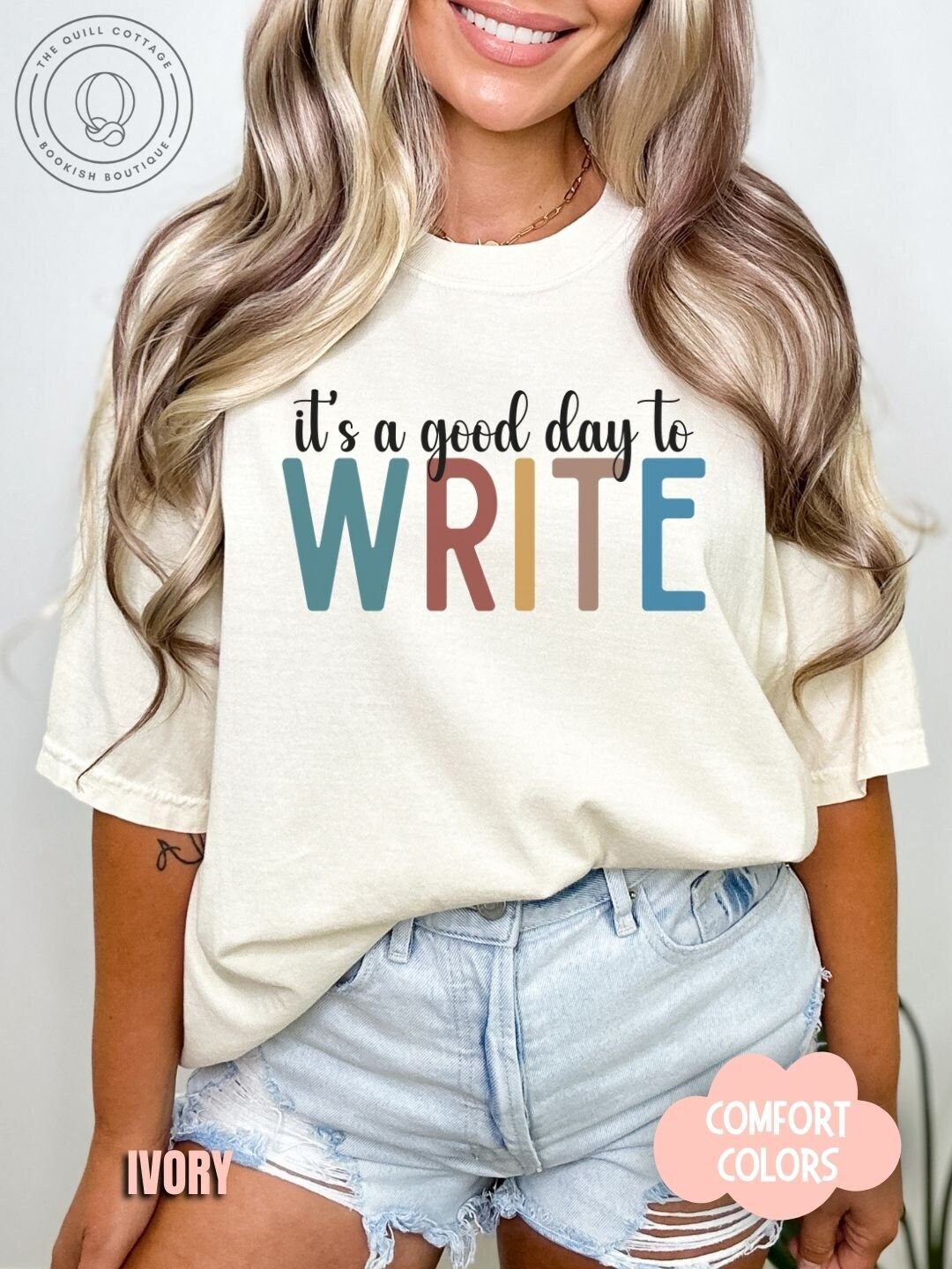 It's A Good Day to Write Comfort Colors® Shirts Author Sweatshirt Gift ...