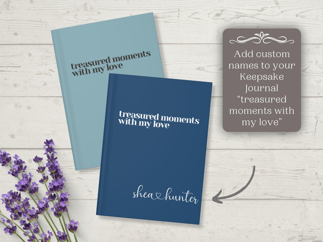 Custom Journal Couples Memory Book Personalized Journal Couples ...
