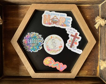 50 Bible Verse Vinyl Sticker Pack Faith Sticker Pack - Etsy