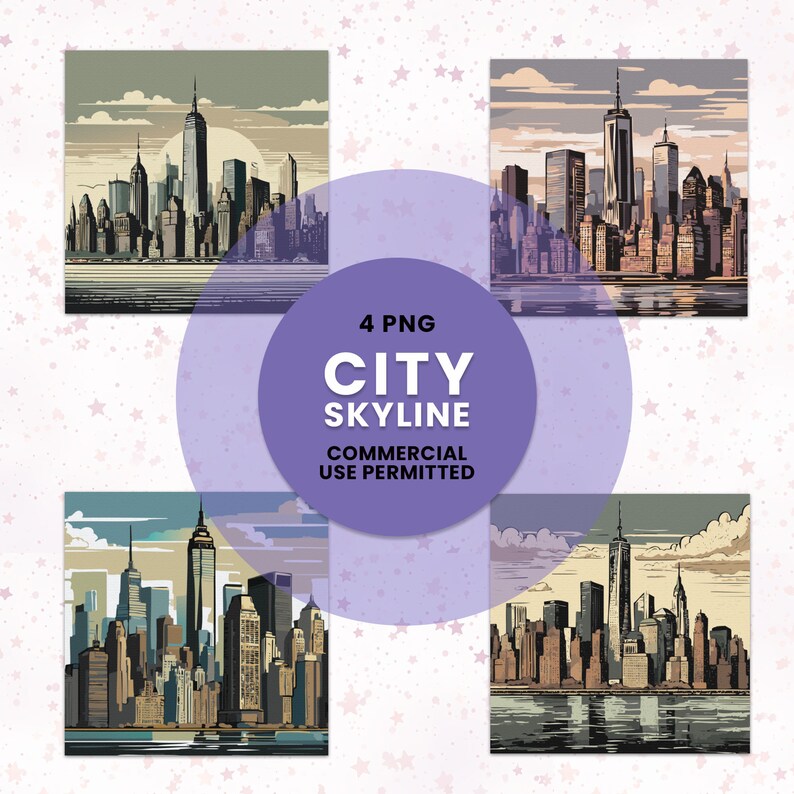 City Skyline Clipart Fictional Cities Art Comic Book City Clip Art ...