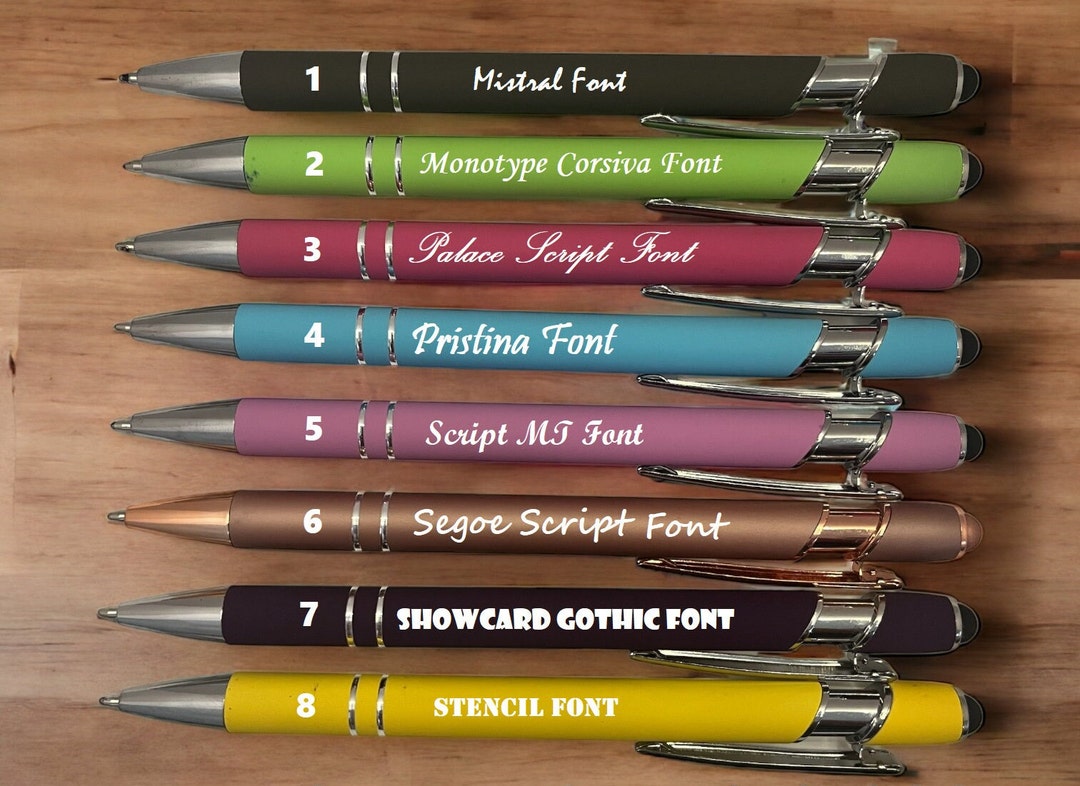 Personalized Pens Custom Pen Includes Styles for Tablet - Etsy