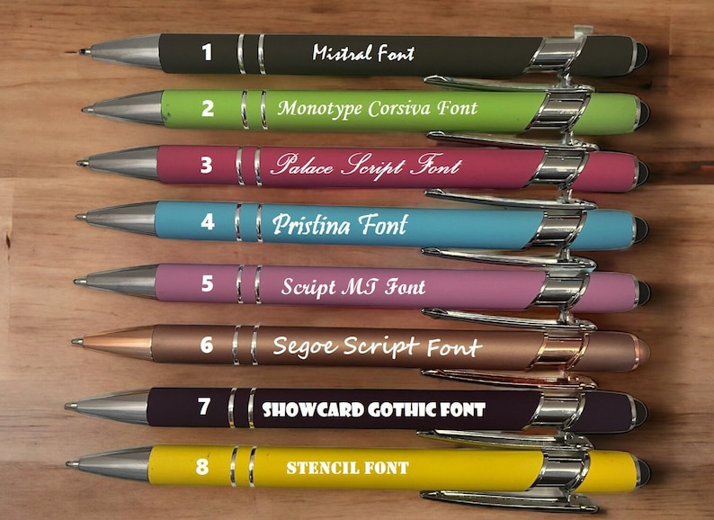Personalized Pens Custom Pen Includes Styles for Tablet - Etsy