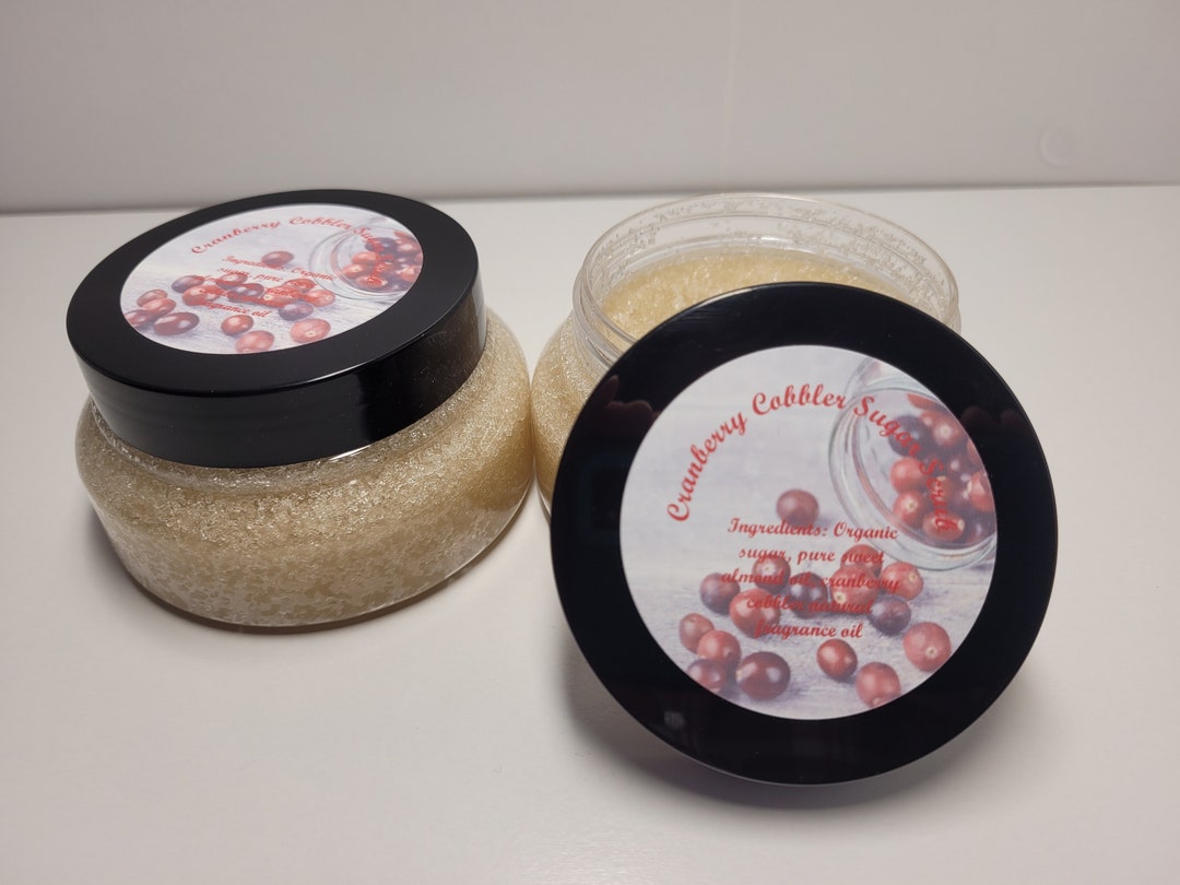 Cranberry Cobbler Sugar Scrub- 5oz. - Etsy
