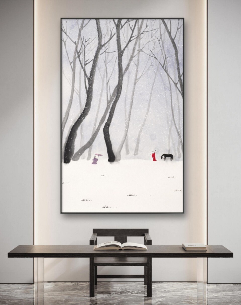 Mo Xuanzi - Zen Painting: Original Chinese Ink Artwork. Please Contact Us or Review Item Details ...