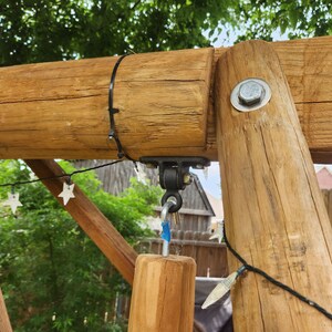 Rustic Log Swing Plans - Etsy