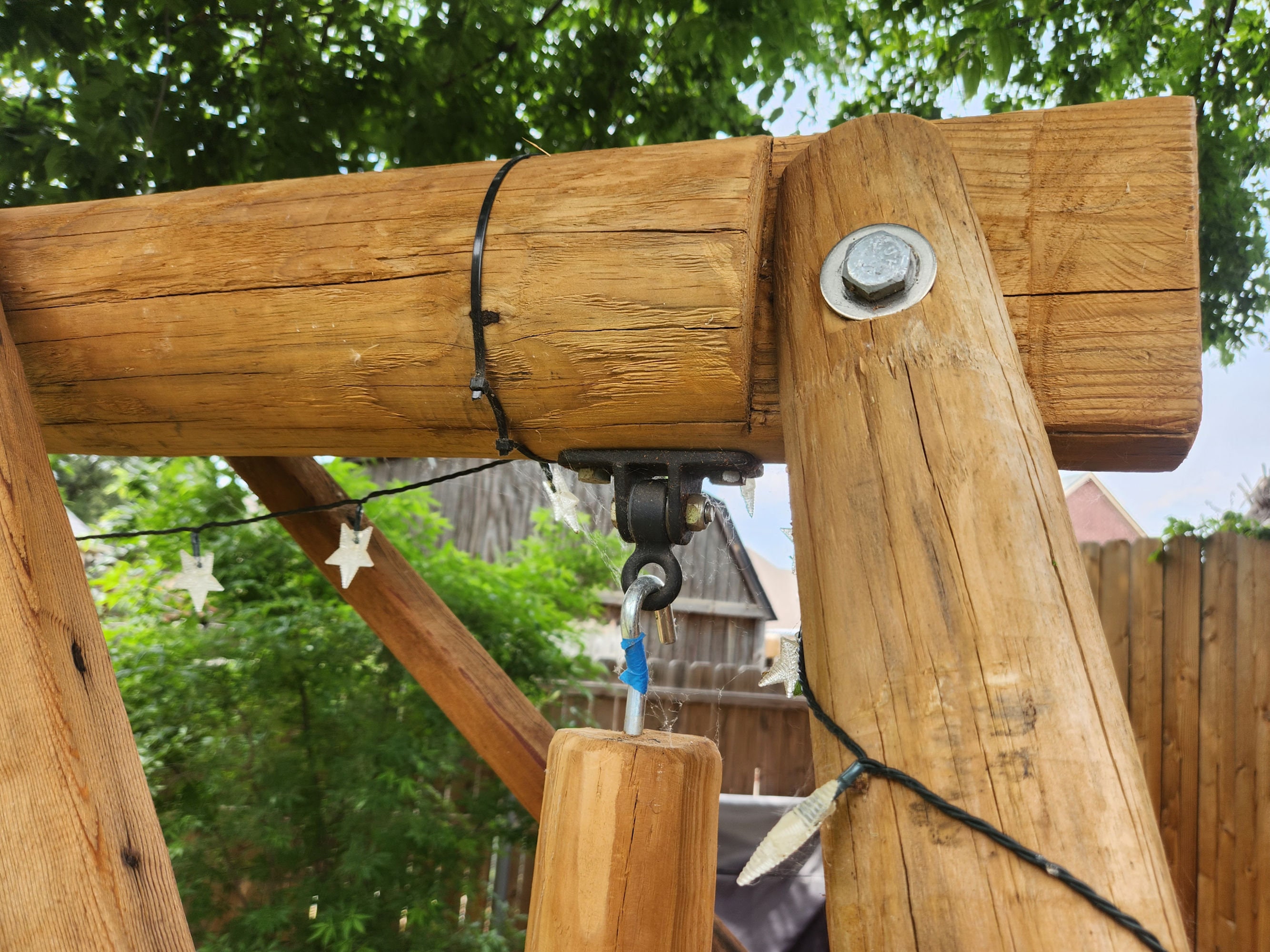 Rustic Log Swing Plans - Etsy