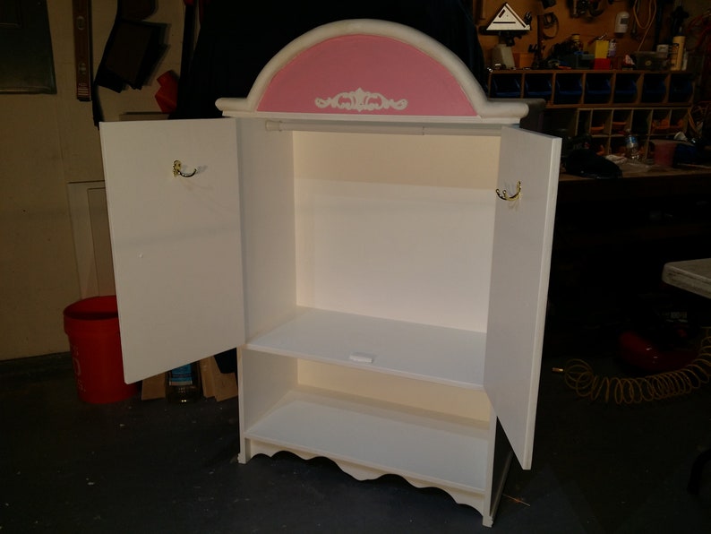 Girls Dress up Cabinet Plans - Etsy