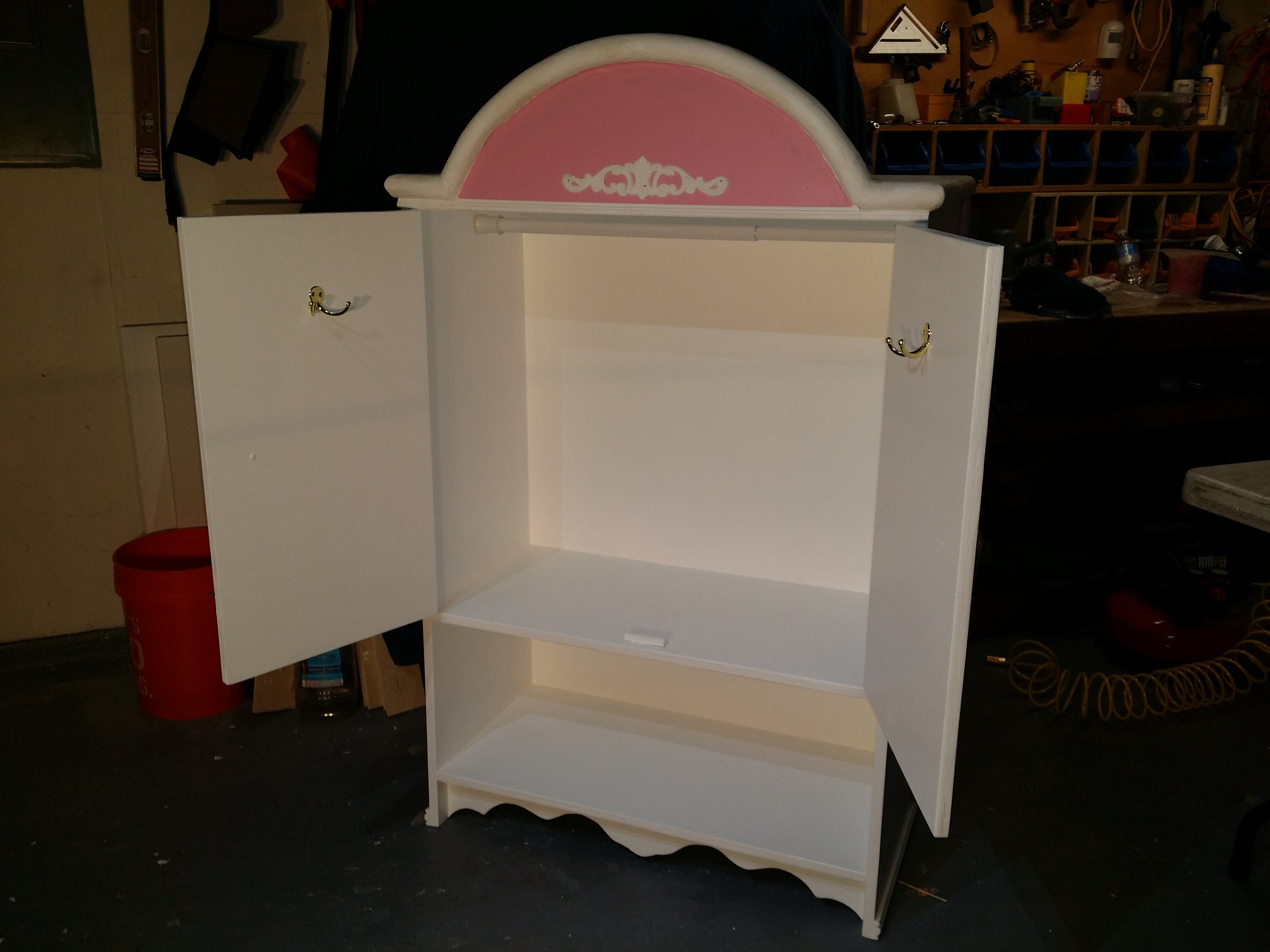 Girls Dress up Cabinet Plans - Etsy