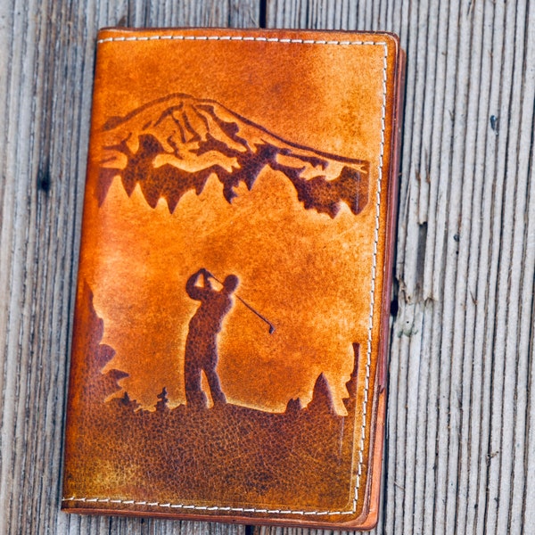 Leather Score Card Golf - Etsy