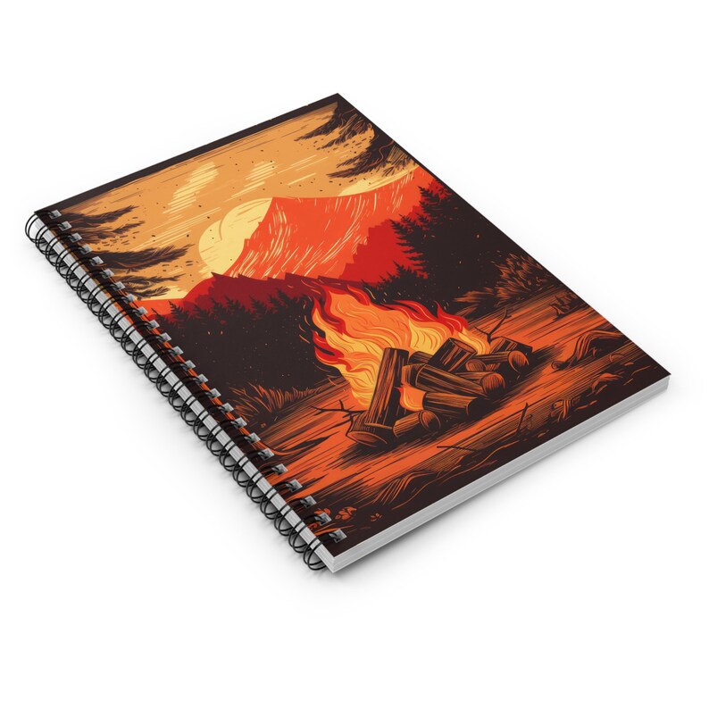 Campfire Notebook Campfire Journal Travel Journal Supplies Travel Gift ...