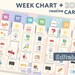 Editable Weekly Visual Routine Chart Editable Weekly Visual Routine ...