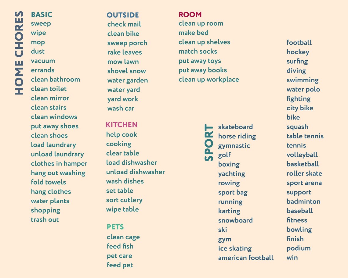 Editable Daily Visual Routine Chart With Routine Cards, Weekly Routine ...