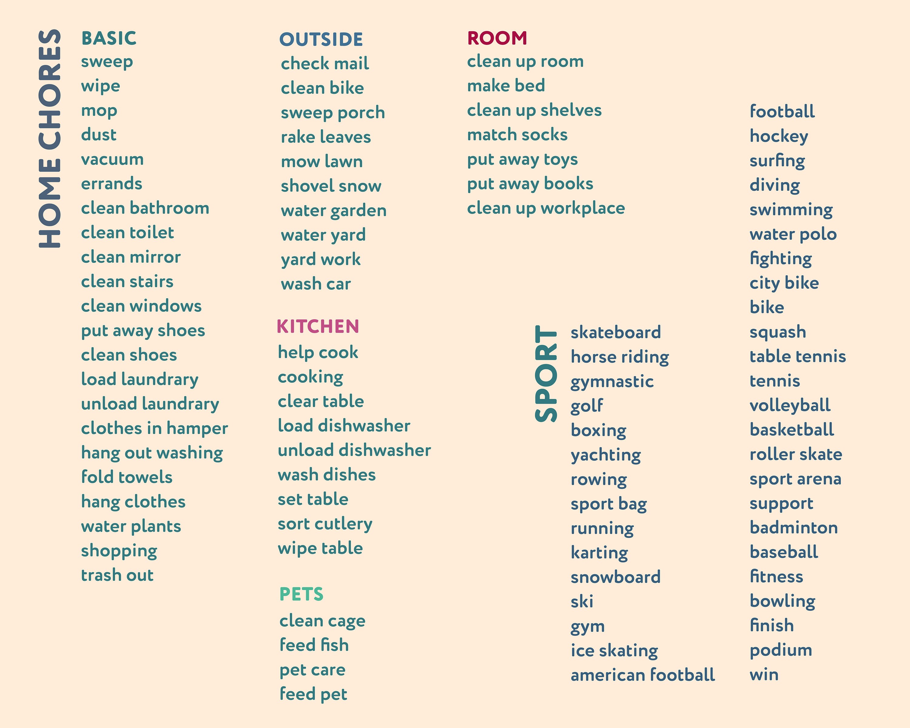 Printable Weekly Visual Routine Chart 200 Toddler Homeschooling Cards I ...