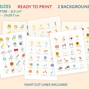 Editable Daily Visual Routine Chart With Routine Cards, Weekly Routine ...
