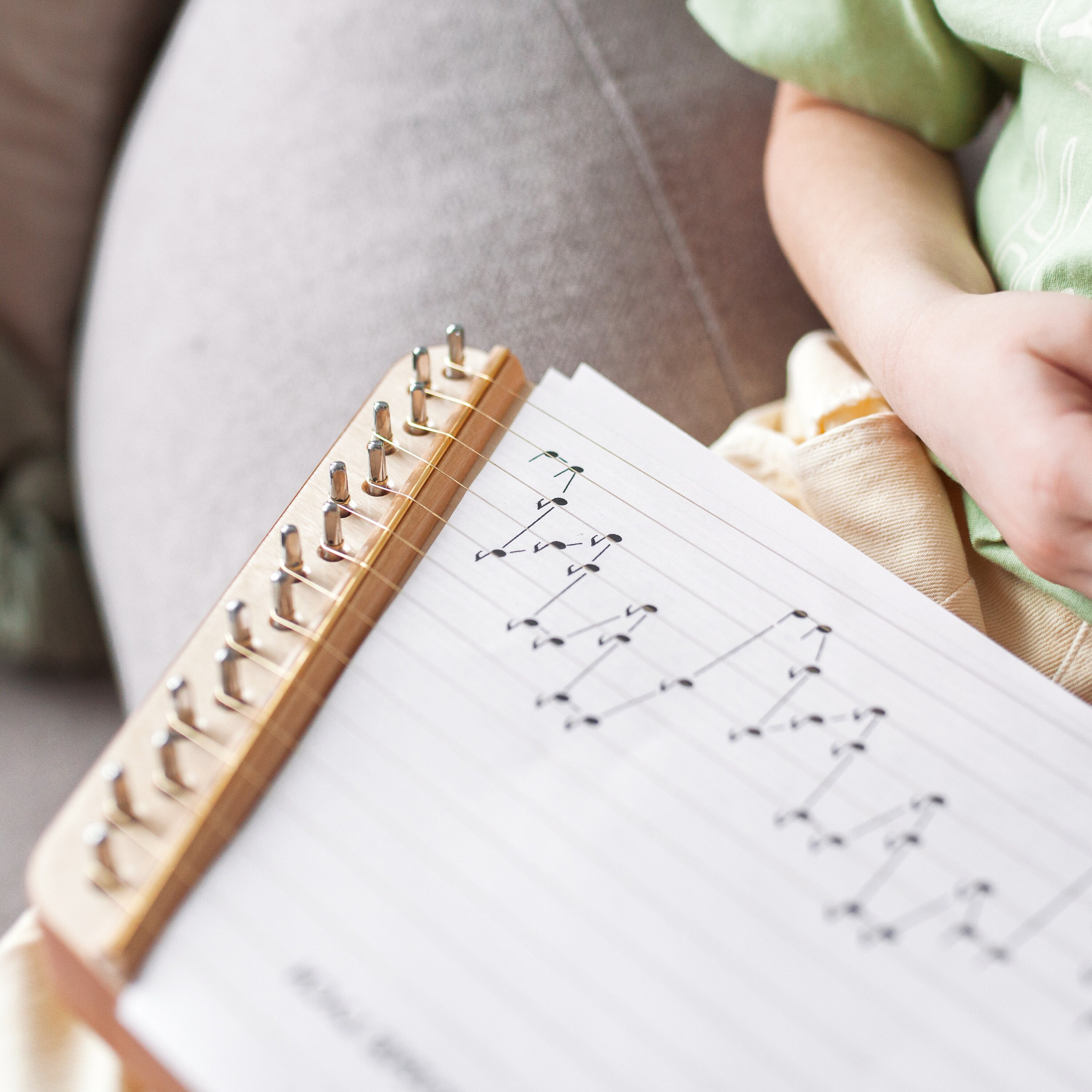 Zither Wooden Toys, Musical Instrument Zither Stringed Instrument ...