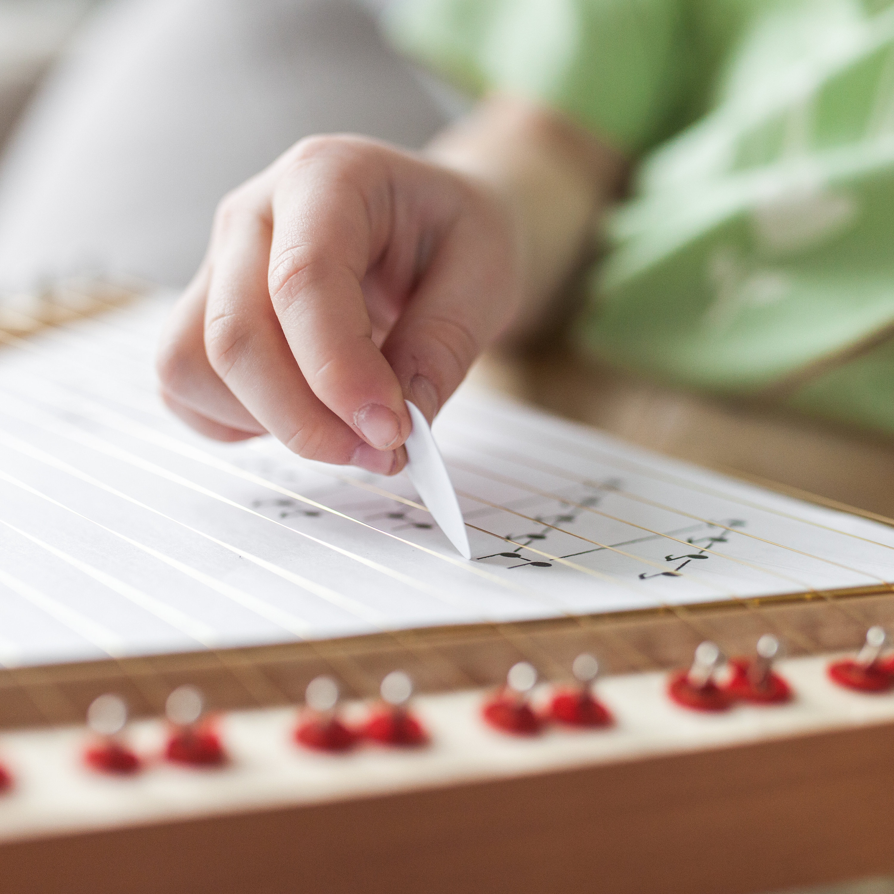 Zither Wooden Toys, Toddler Wooden Toy, Gift for Kids Zither Christmas ...