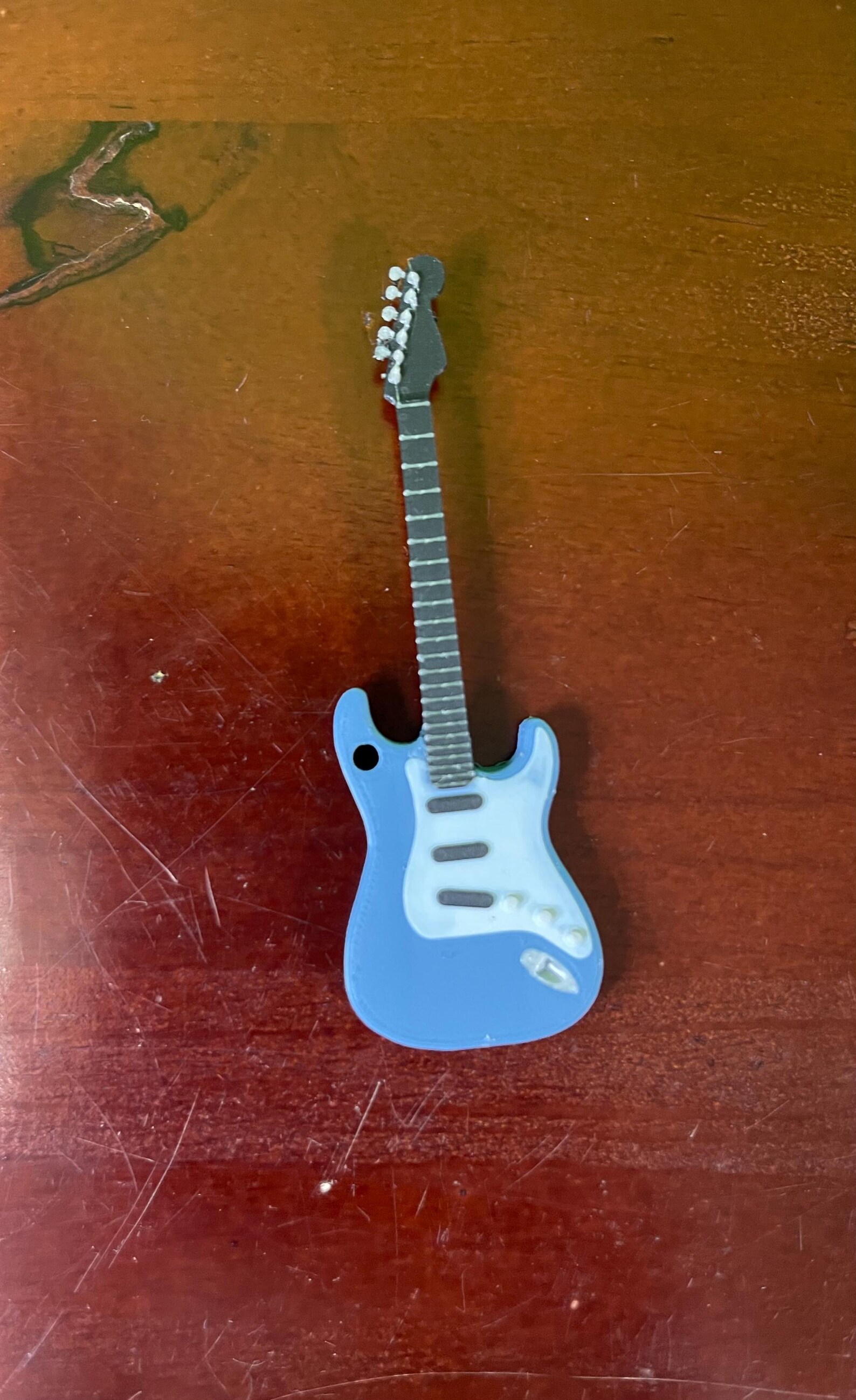 Mini Guitar Keychains – Electric & Bass Guitar for Music Lovers ...