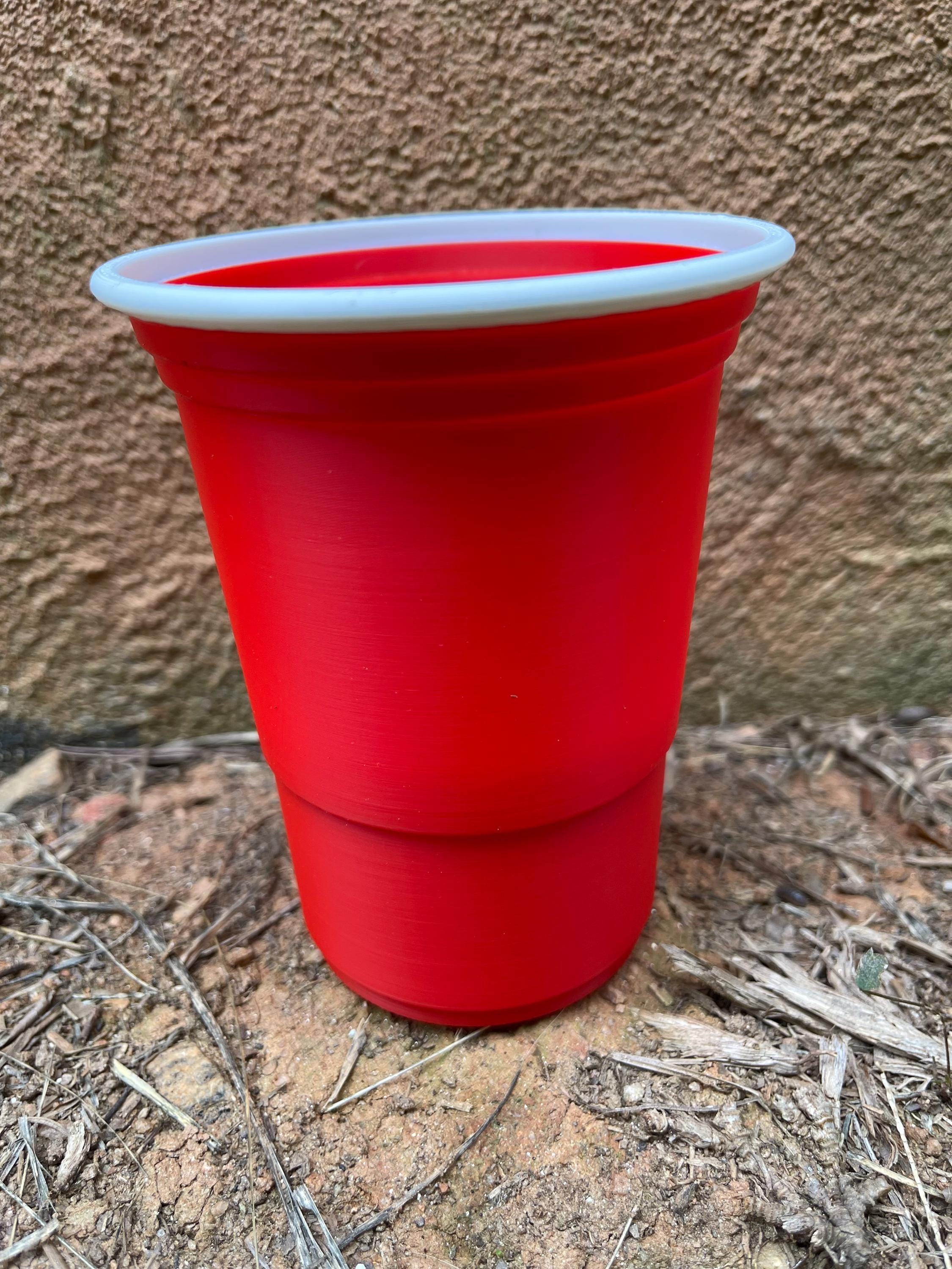 Solo Cup 3D Printed Planter With Drainage, Unique Colorful Indoor ...