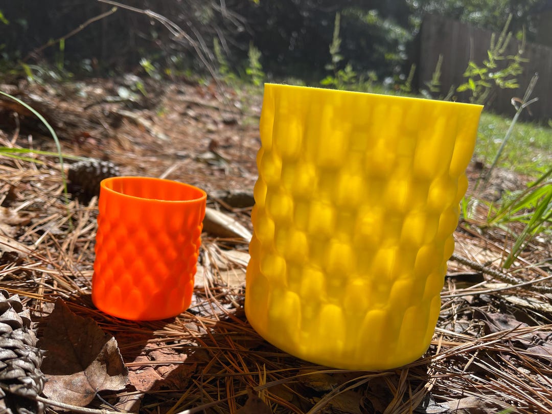 Modern 3D Printed Planter/pot Dent Design, Unique Colorful Indoor ...