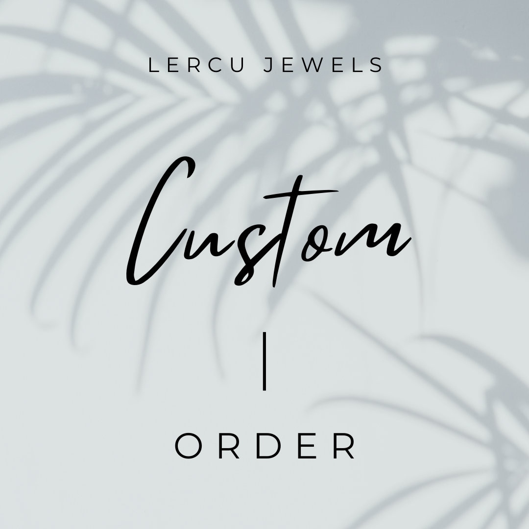 Custom Order, Custom Jewelry, Custom Diamond Jewelry, Make Your Design ...