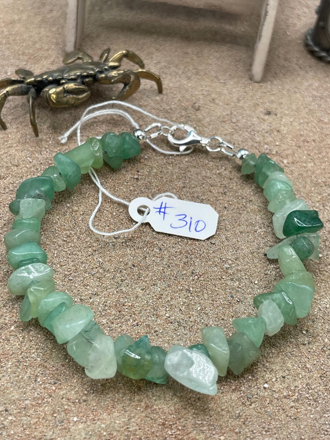 Mermaids Tears #310 Semiprecious Gemstones, 49 Strand Wire and Sterling ...