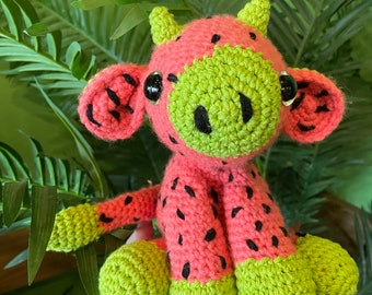 Watermelon Cow - Etsy