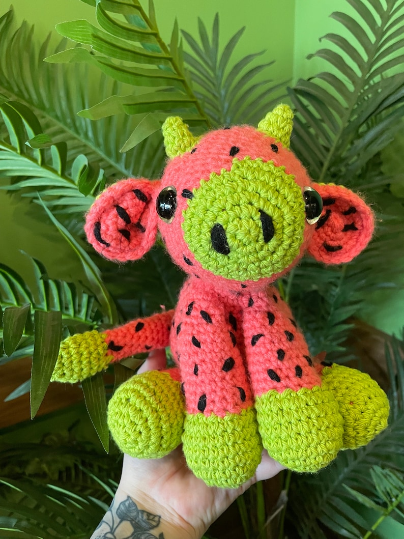 Watermelon Cow - Etsy