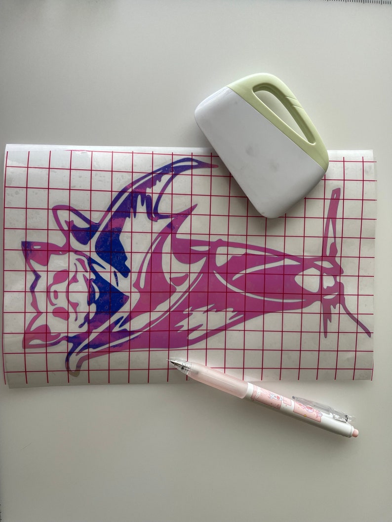 Hanging Bat Decal - Etsy