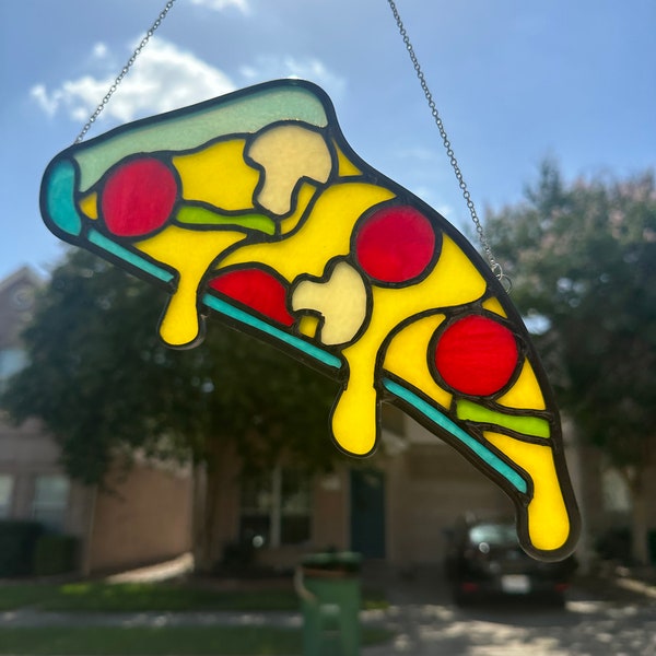 Stained Glass Pizza - Etsy