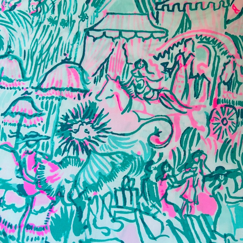 Lilly Pulitzer Fabric by the Yard - Etsy