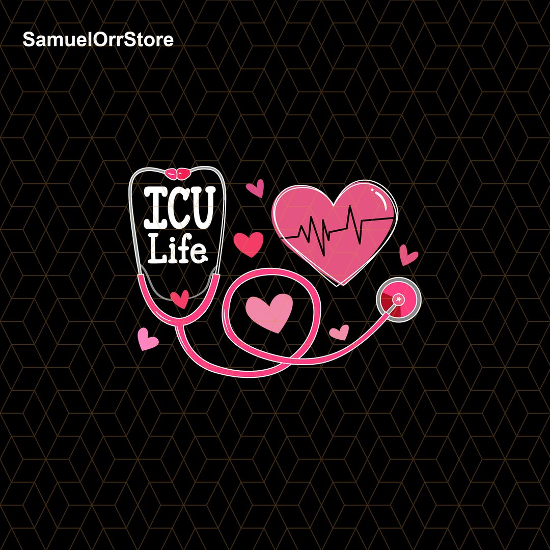 ICU Nurse Life Valentine Png, Respiratory Therapist Vday Png, Micu Picu ...