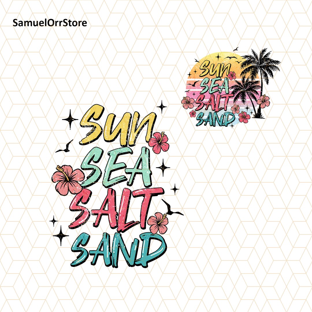Sun Sea Salt Sand Beach Family Summer Vacation Png, Vacay Mode Making ...