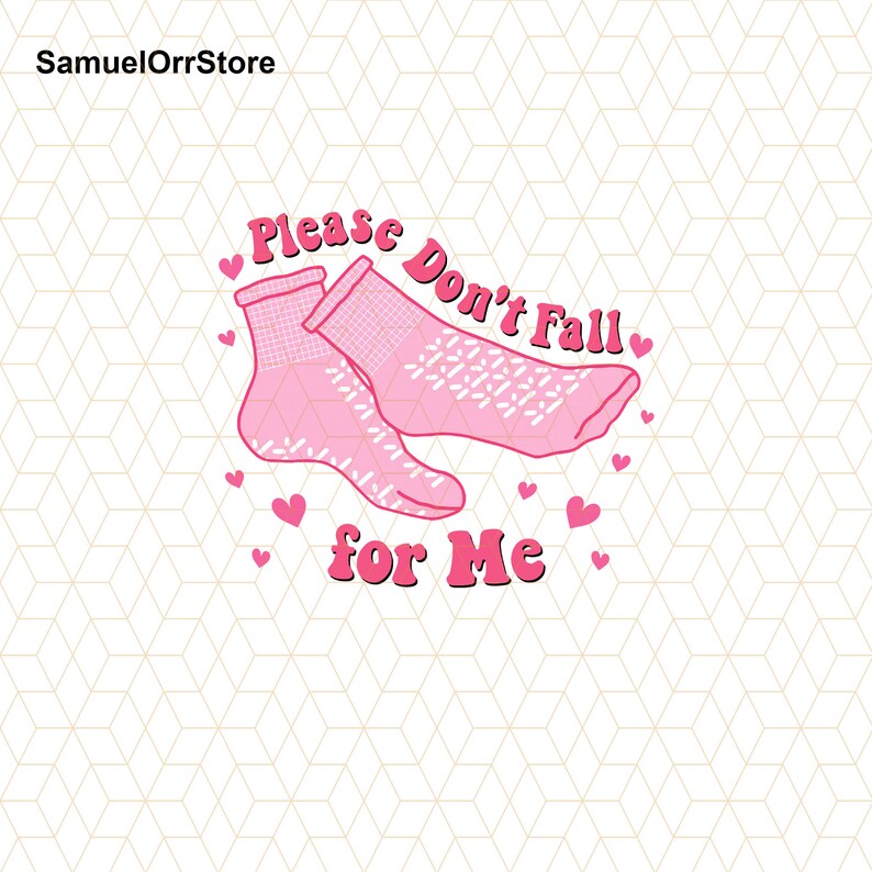 Please Don't Fall for Me Png, Funny PCT Valentines Day Png, CNA Fall ...