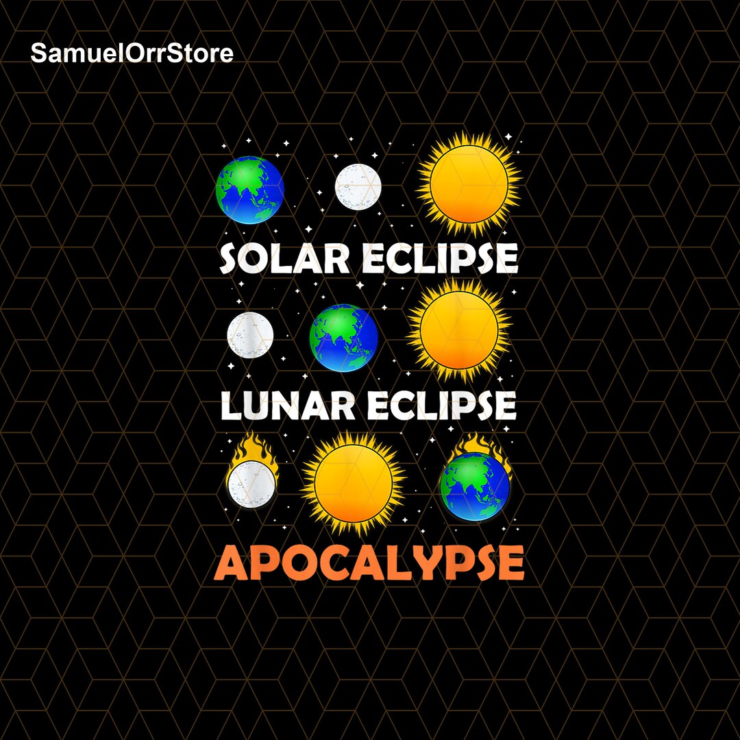 Solar Eclipse Lunar Png, Science Teacher Space Eclipse Apocalypse Png ...